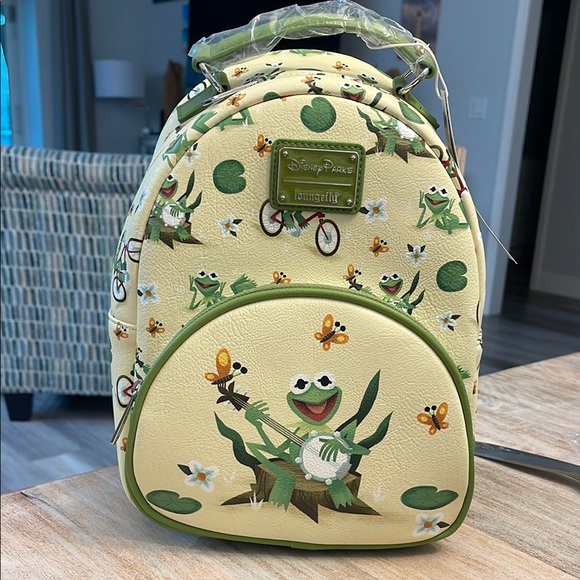 Loungefly | Bags | Disney Kermit The Frog Backpack | Poshmark